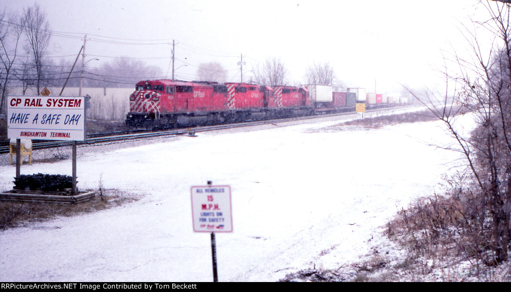 Neither rain nor snow...